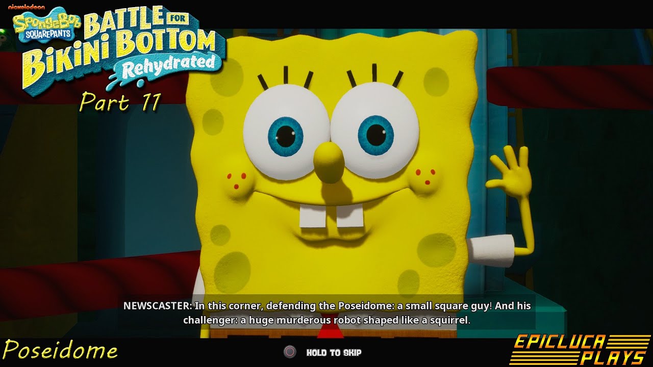 Battle for Bikini Bottom Rehydrated Part 11 - Poseidome (PS4 ...