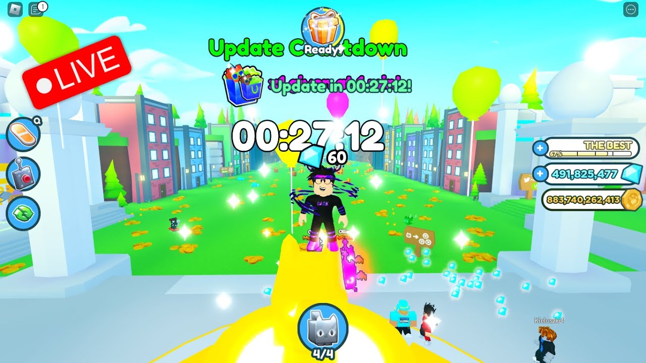 NEW Pet Simulator X Update LIVE!! - YouTube