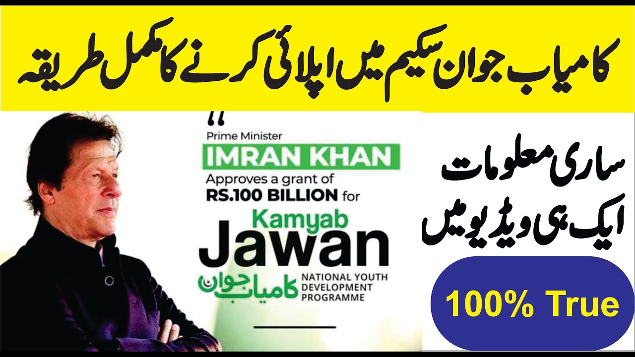 kamyab jawan Program Complete Detail | How to Apply For Kamyab Jawan ...