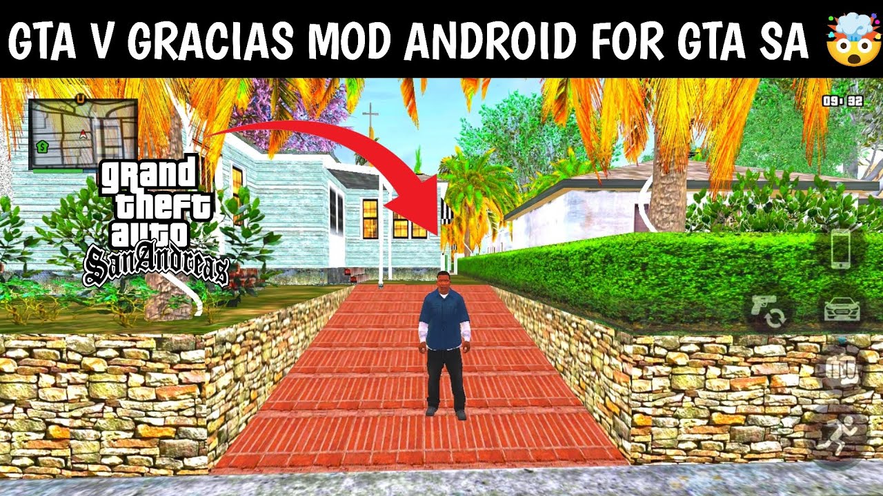 GTA V GRACIAS MOD FOR ANDROID 🤯 || HOW TO DOWNLOAD GTA V MOD #gta - YouTube
