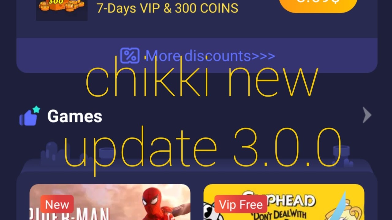 chikki new update 3.0.0 no queue extra play time free - YouTube