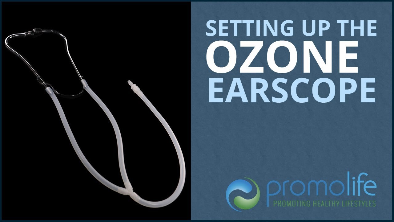 Setting up the Ozone Earscope for Ozone Therapy - YouTube
