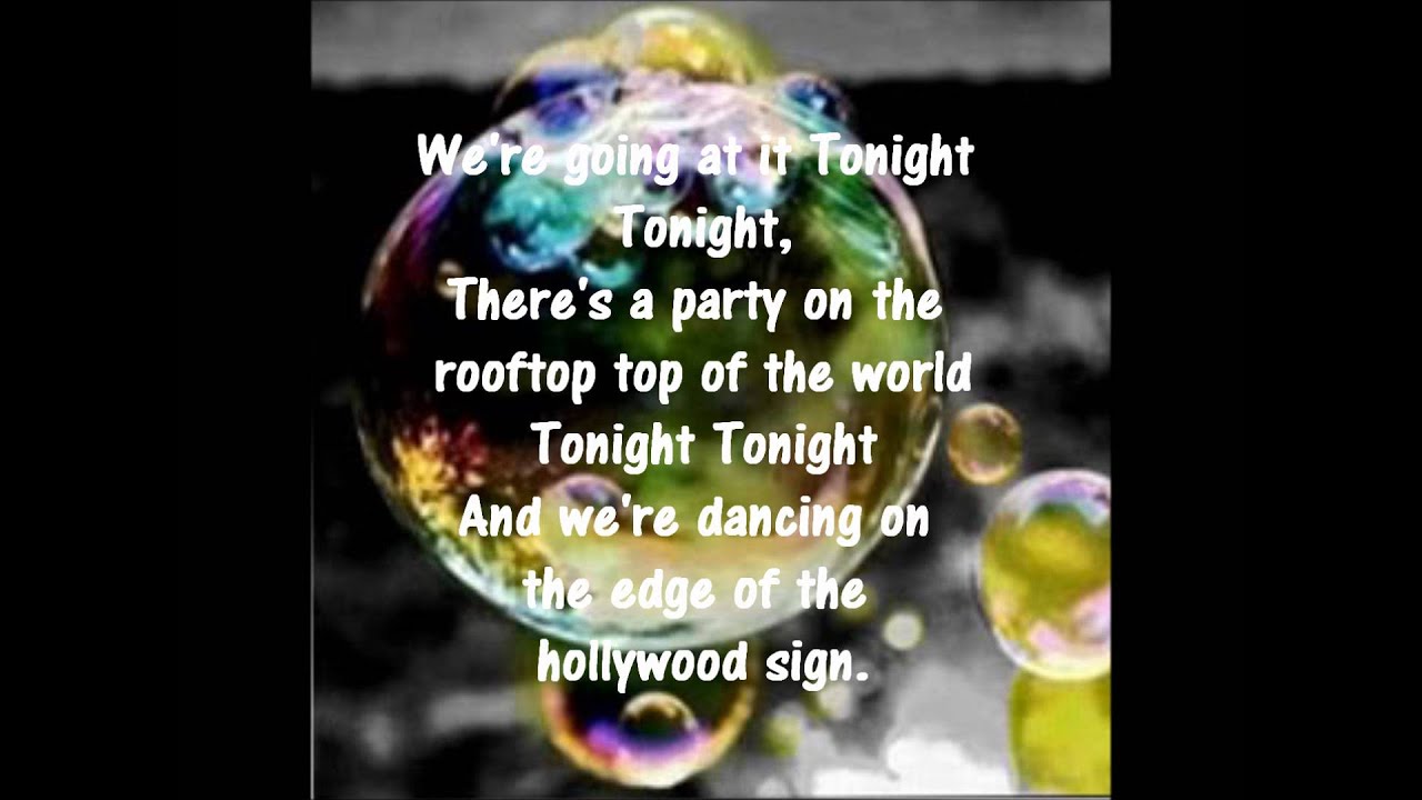 Tonight Tonight by Hot Chelle Rae [Lyrics] - YouTube