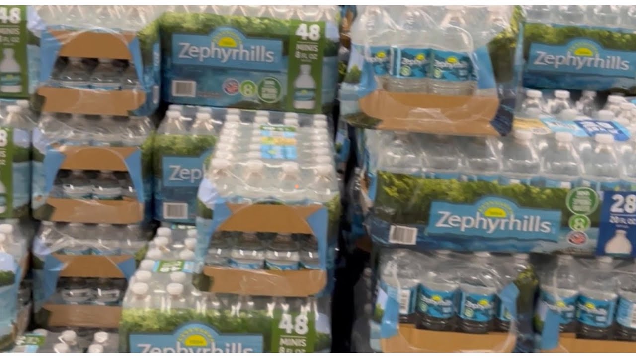 #REFRESHING THIRST QUENCHING#ZEPHYRHILLS SPRING WATER AT SAM'S CLUB# ...