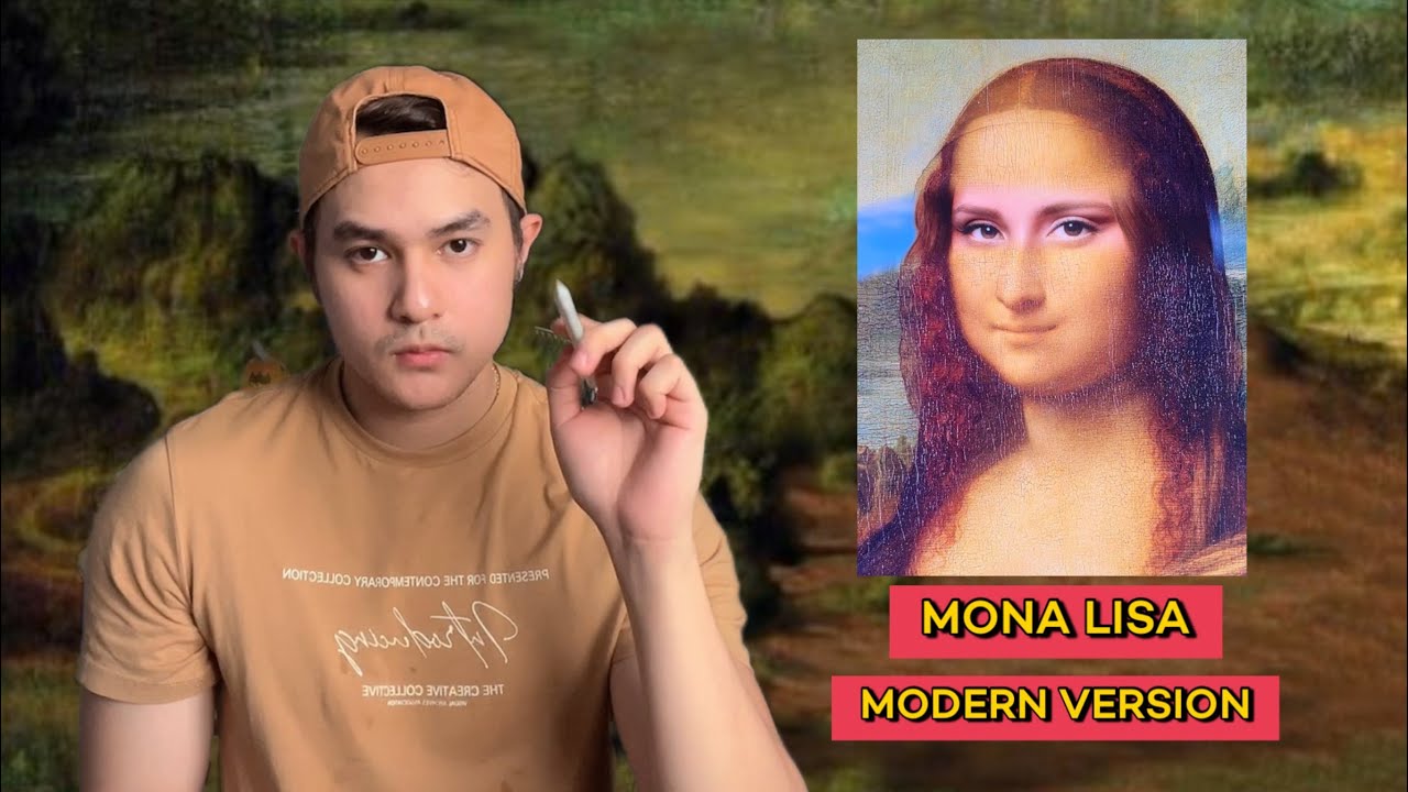 MONA LISA MODERN VERSION! l Lowcostedit - YouTube