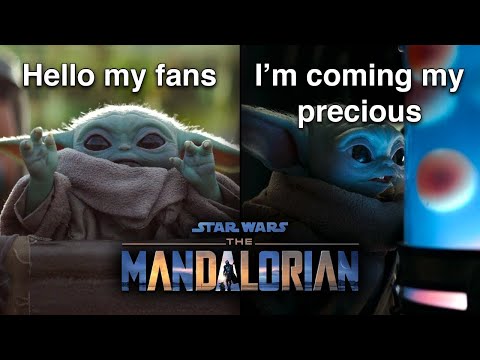 Baby Yoda [Grogu] with SUBTITLES (Compilation)