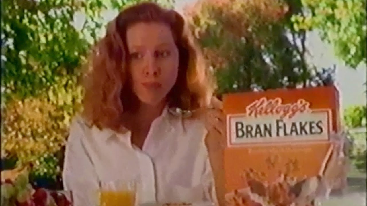 1991 Bran Flakes TV Commercial ... They're Not What You Expect - YouTube