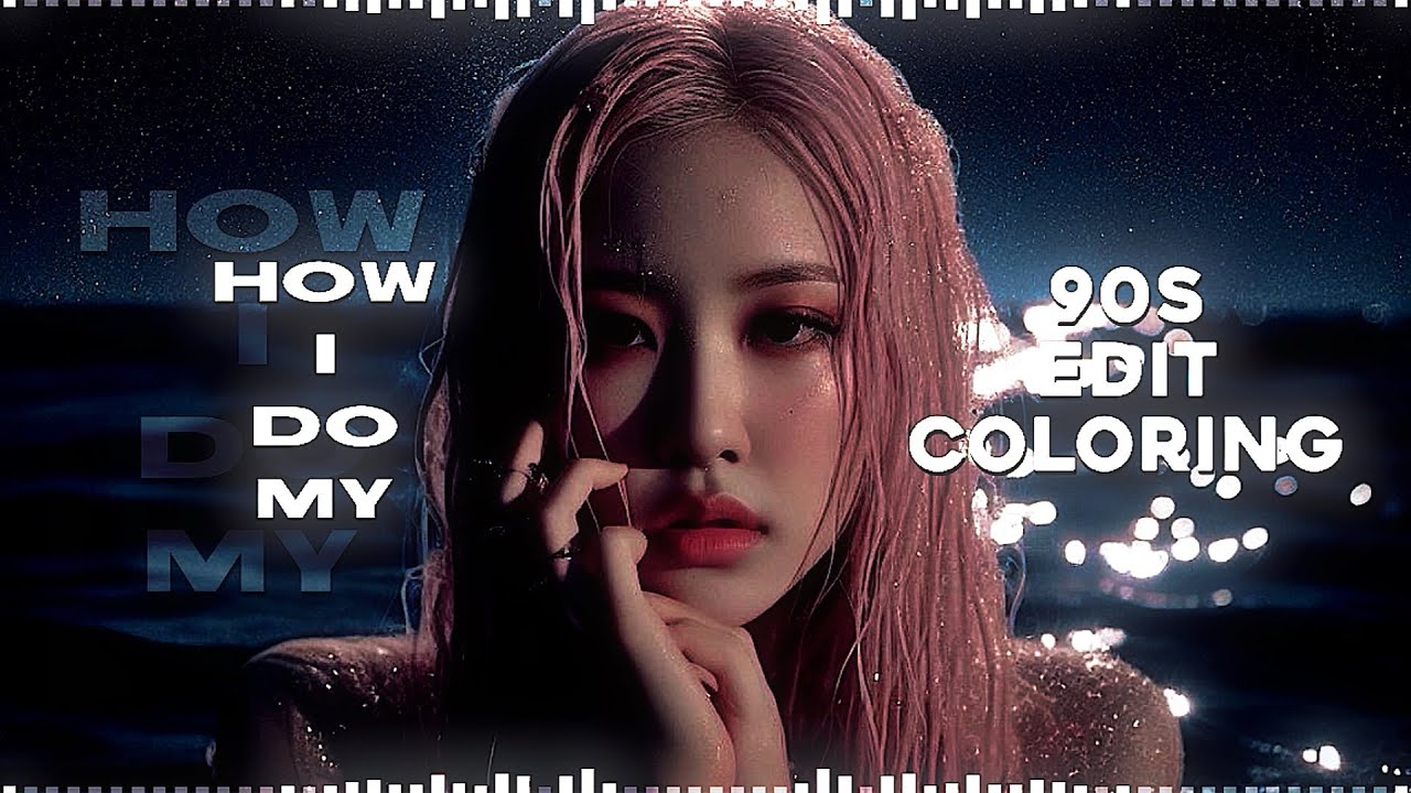 90s edit coloring tutorial! - YouTube