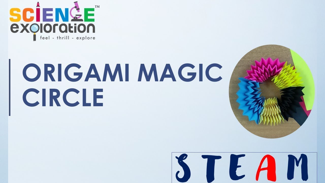 origami magic circle|science exploration|stem challenge|steam|craft ...