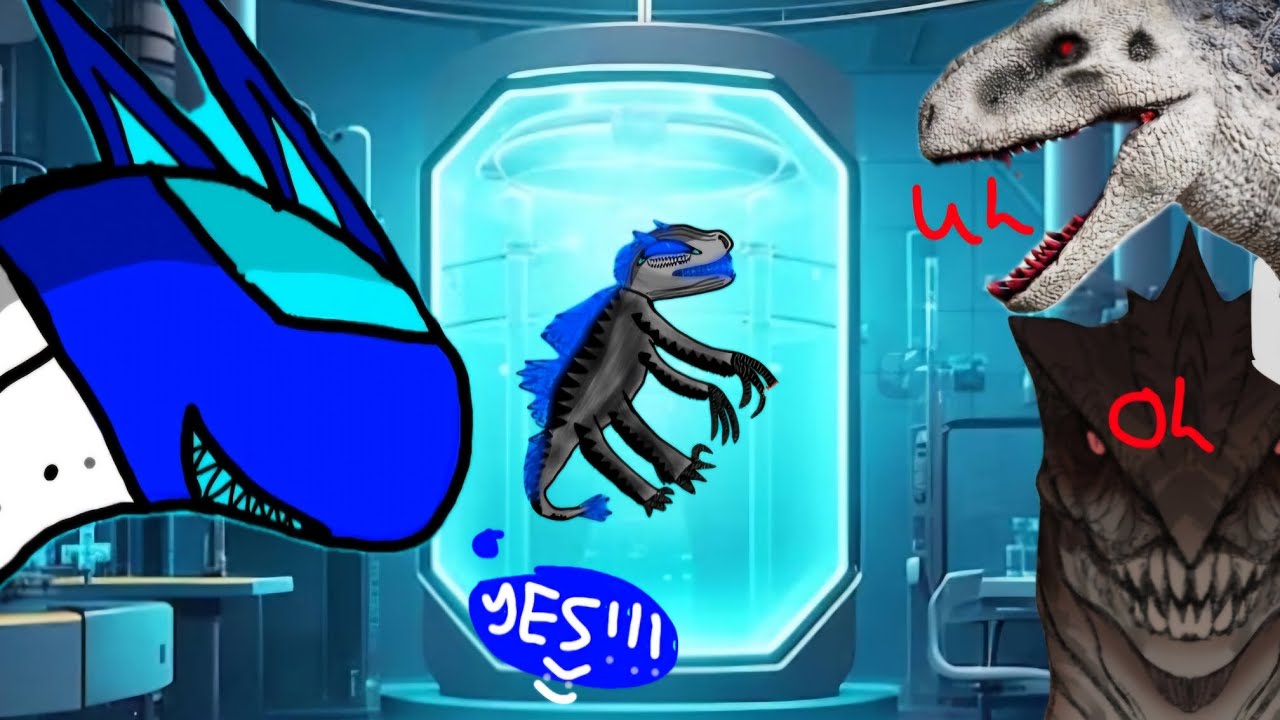 Making a monster to take on Indom 2.0 & Hank!😈🦖 - YouTube