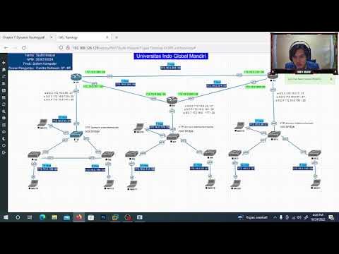 Konfigurasi STP-VTP-VLAN-DHCP-InterVLAN Routing dan EIGRP dengan EVE-NG - YouTube