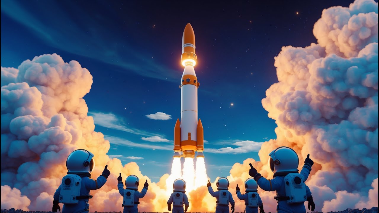 How Do Rockets Fly? 🚀 Fun Space Science for Kids! - YouTube