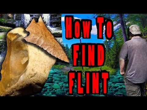 How to find Flint and Chert for arrowheads - YouTube