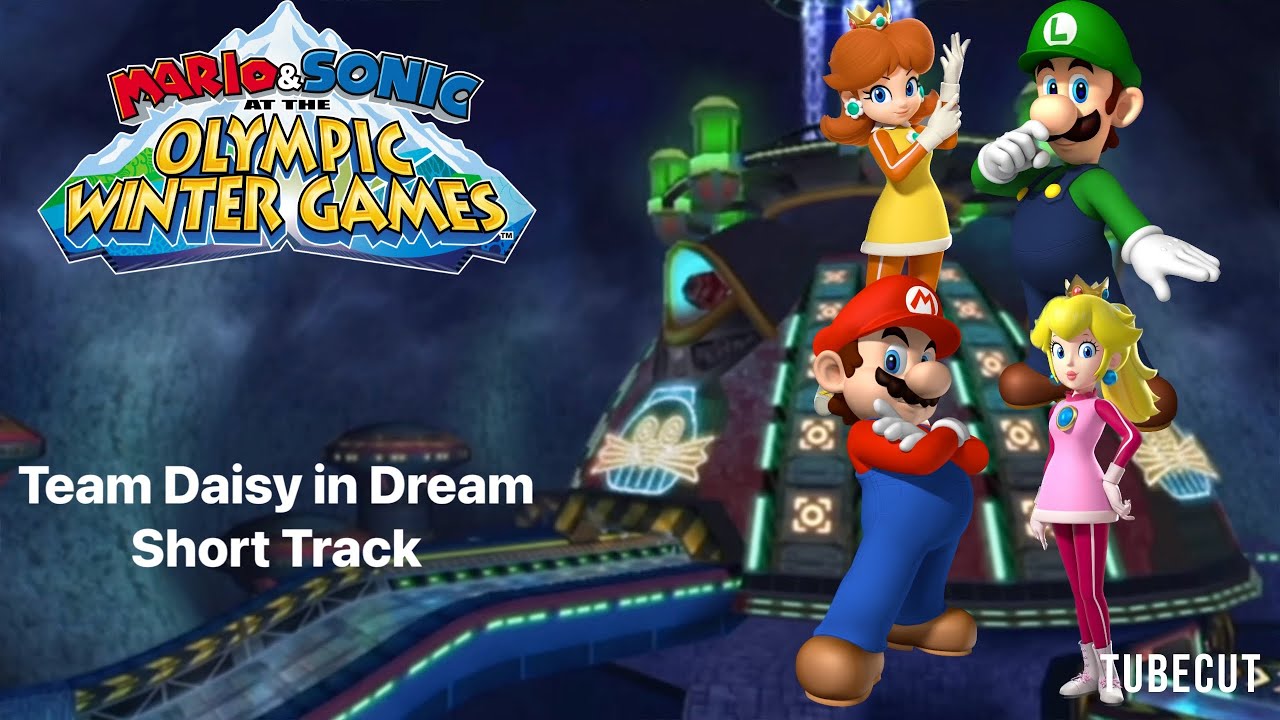 Mario & Sonic at the Olympic Winter Games Team Daisy in Dream Short ...