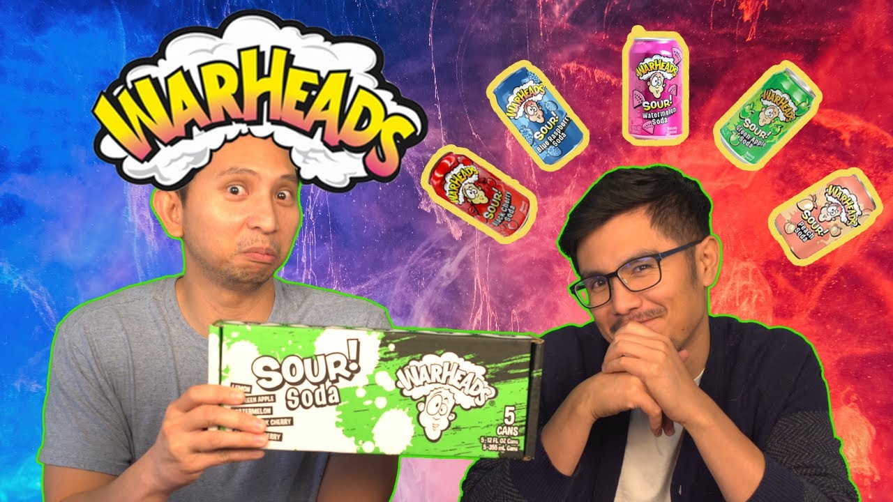 Extreme Warheads Soda Challenge: Exploding with Sour Shockwaves! - YouTube