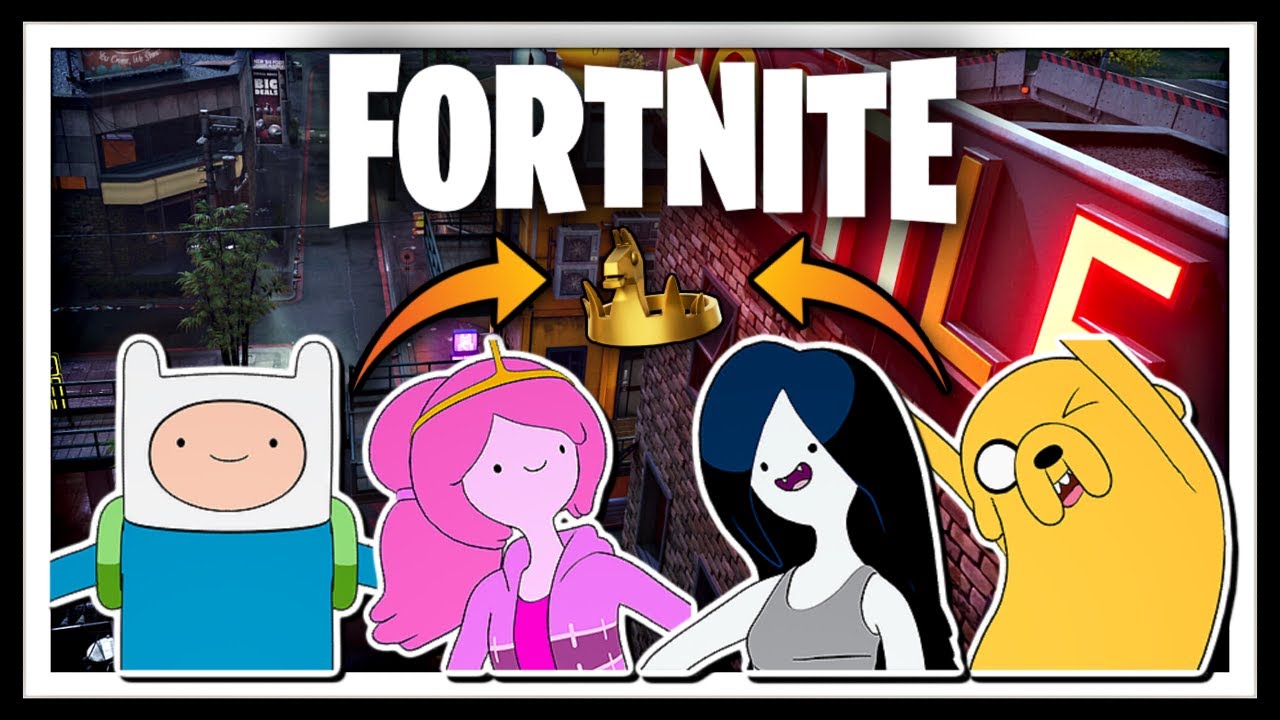 Fortnite ADVENTURE TIME Skins! (Win with all Skins CHALLENGE) - YouTube