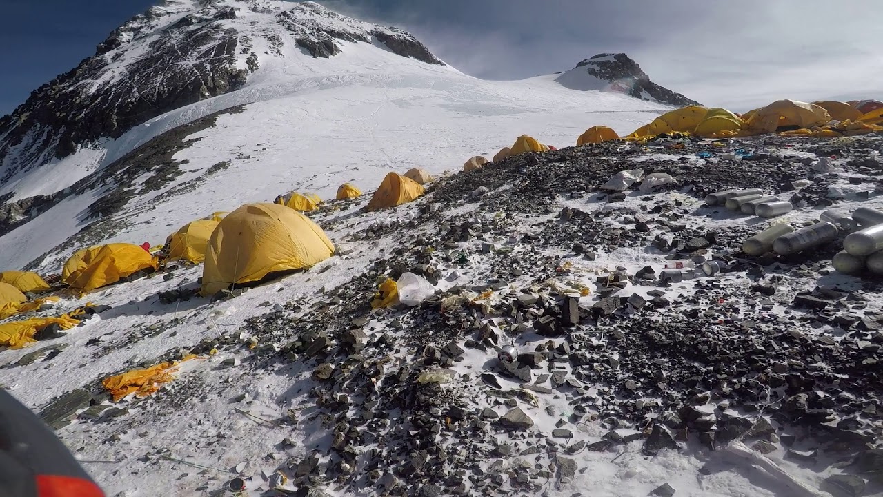 Death zone 8000m - After Everest summit - YouTube
