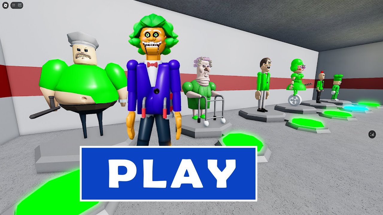 All morphs unlocked Alien Barry's Prison Run! Obby Full Gameplay Roblox ...