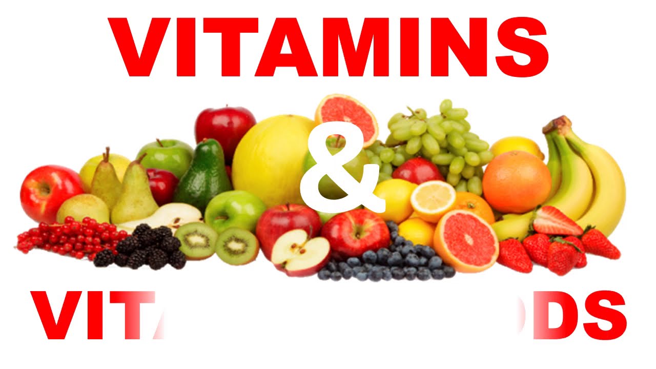Vitamins || Fat soluble vitamins || Water soluble vitamins || vitamin ...