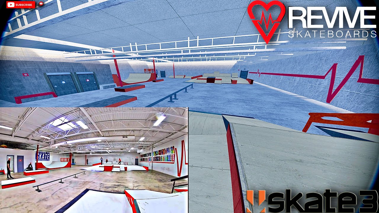 Skate 3 - Official Revive Skatepark || Hardcore Realistic Remake ...