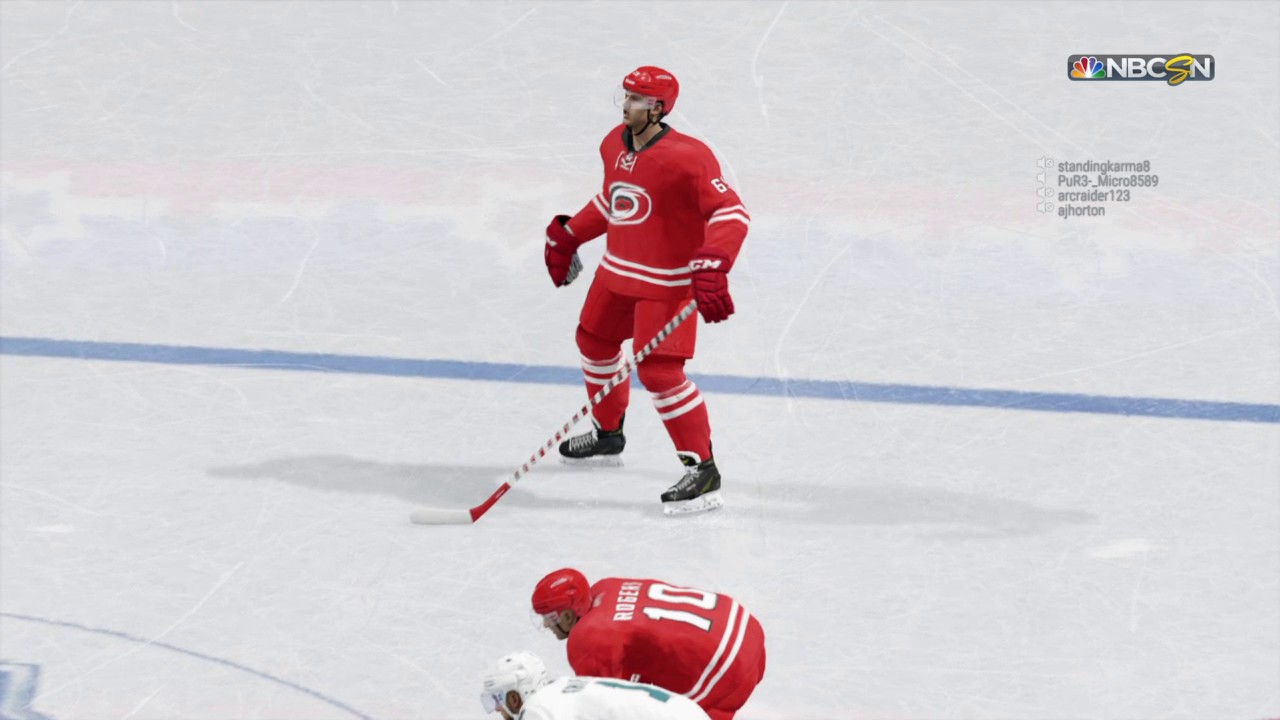 NHL® 17 Line Brawl + Goalie Fight! - YouTube