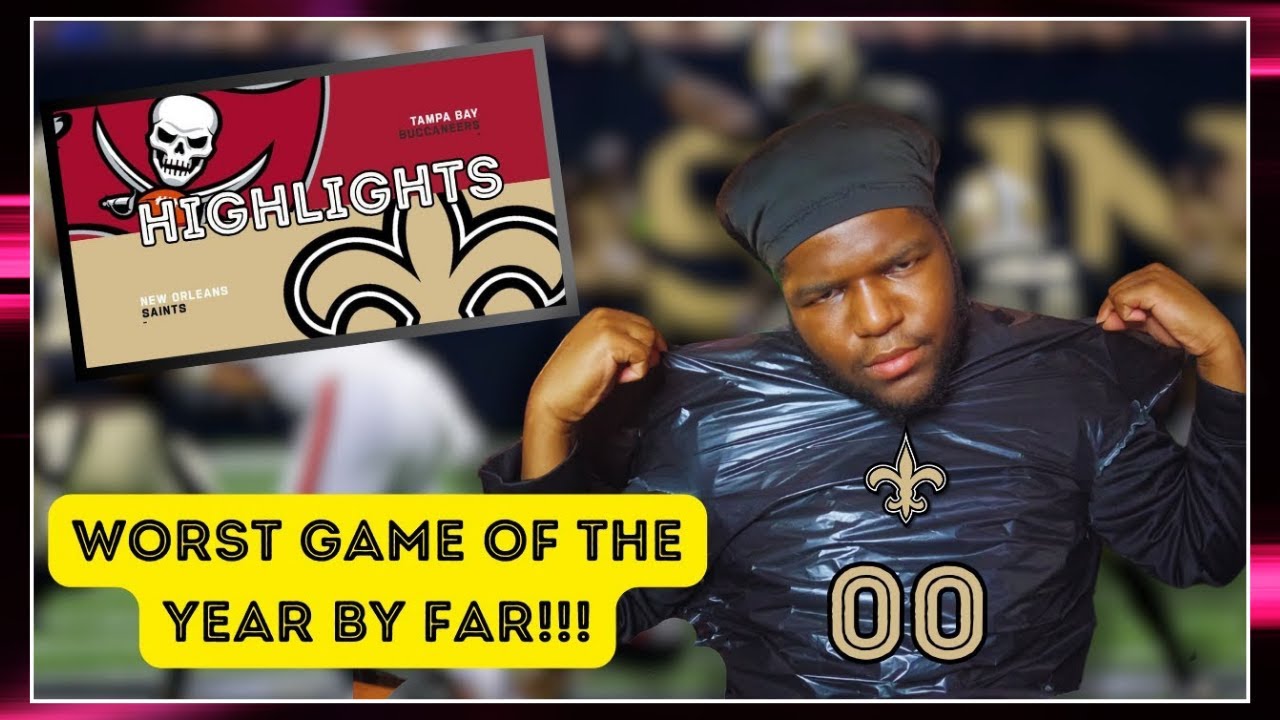 SAINTS FAN REACTS to INSANE Saints vs Buccaneers GAME - YouTube
