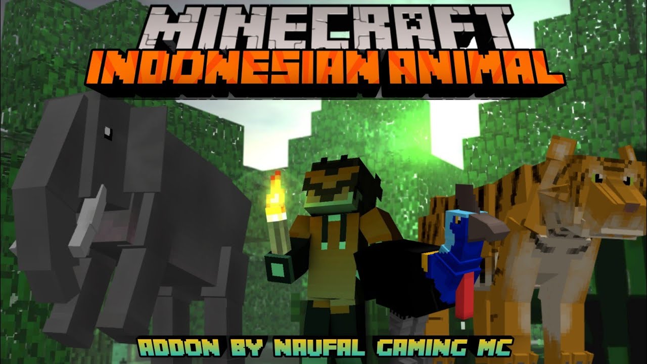 Minecraft Pe Animal Mod!? Indonesian Animal Add-On | More Mobs MCPE ...