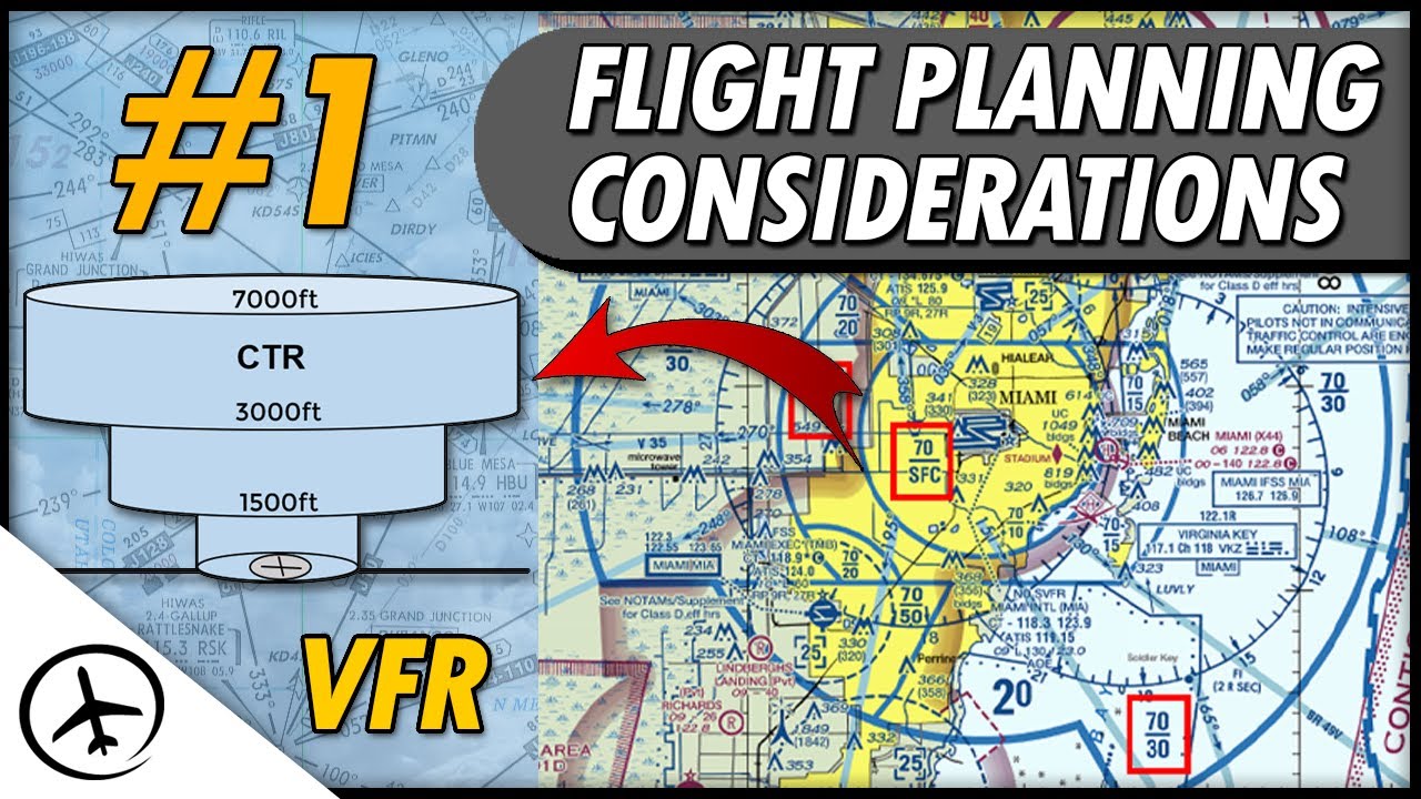 VFR Flight Planning Considerations - General Navigation (Part 1/2 ...