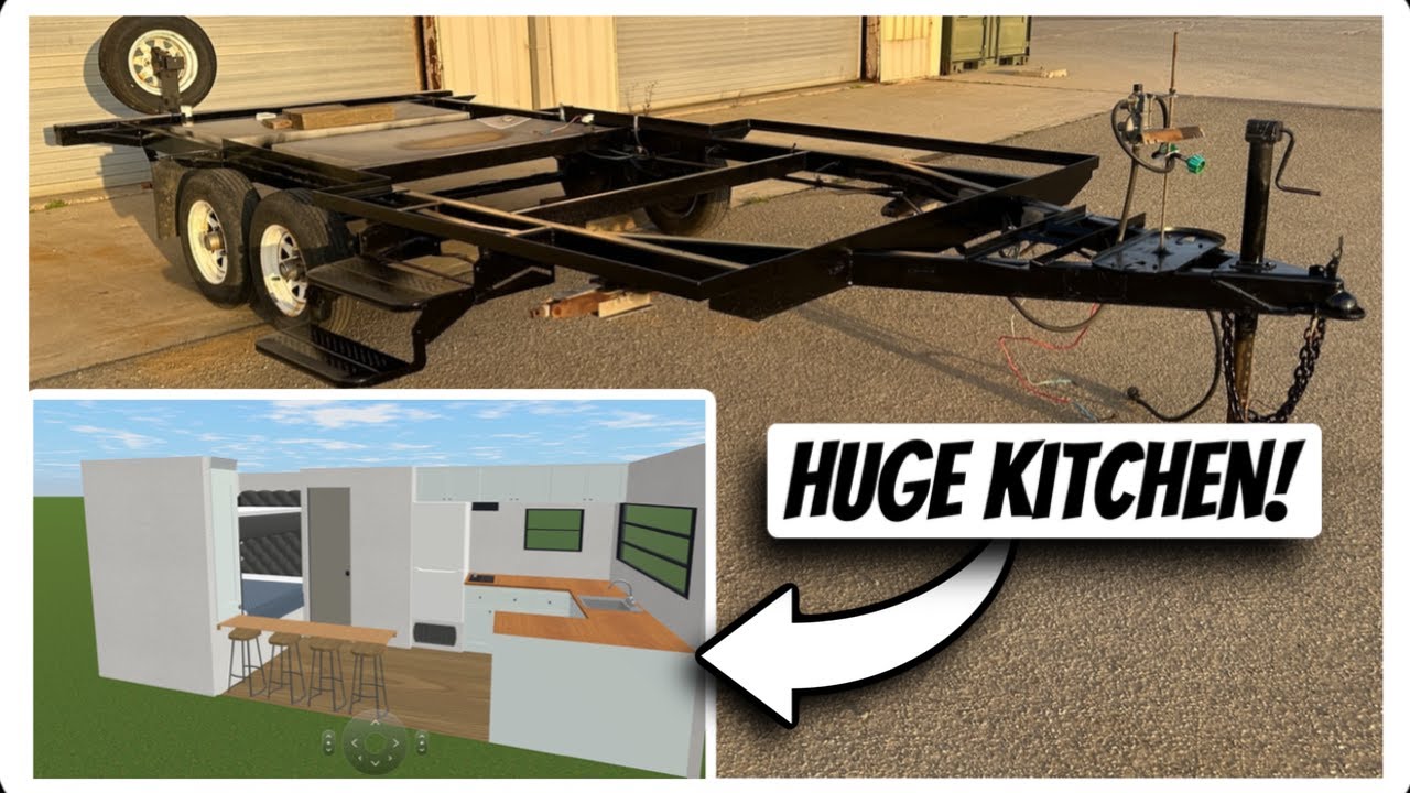 Building A Customer Travel Trailer (Part 5) Designing The Layout With ...