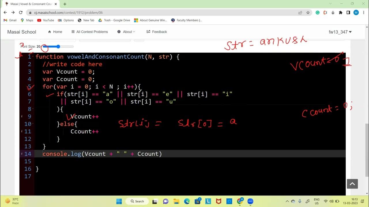Vowel Count In String In Javascript Consonant Count In String In Javascript Vowel Count