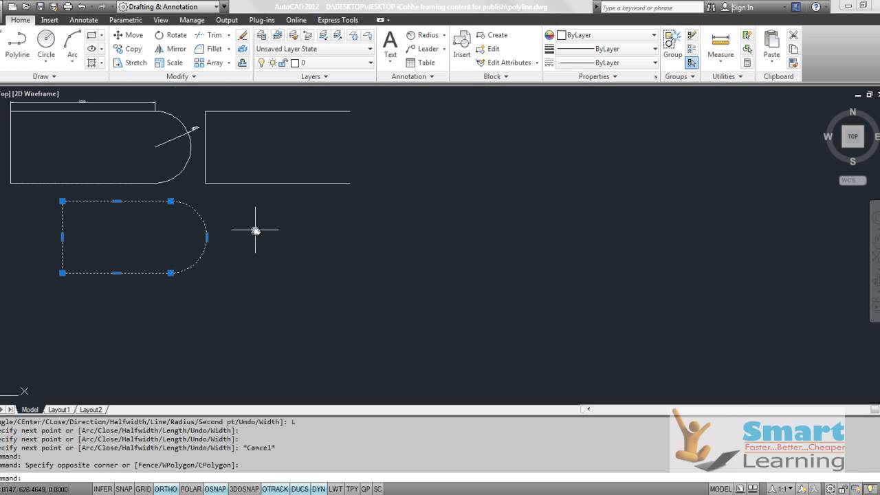 Polyline_Autocad_Sample_Video - YouTube
