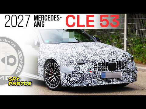SPY PHOTOS: 2027 Mercedes-AMG CLE 53 & CLE 63