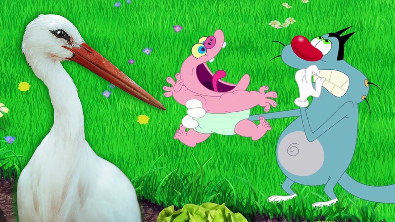 Oggy and the Cockroaches 👶 BABY DELIVERY (S06E39) Full episode in HD ...