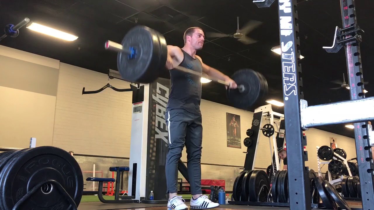 Snatch Grip High Pull - YouTube