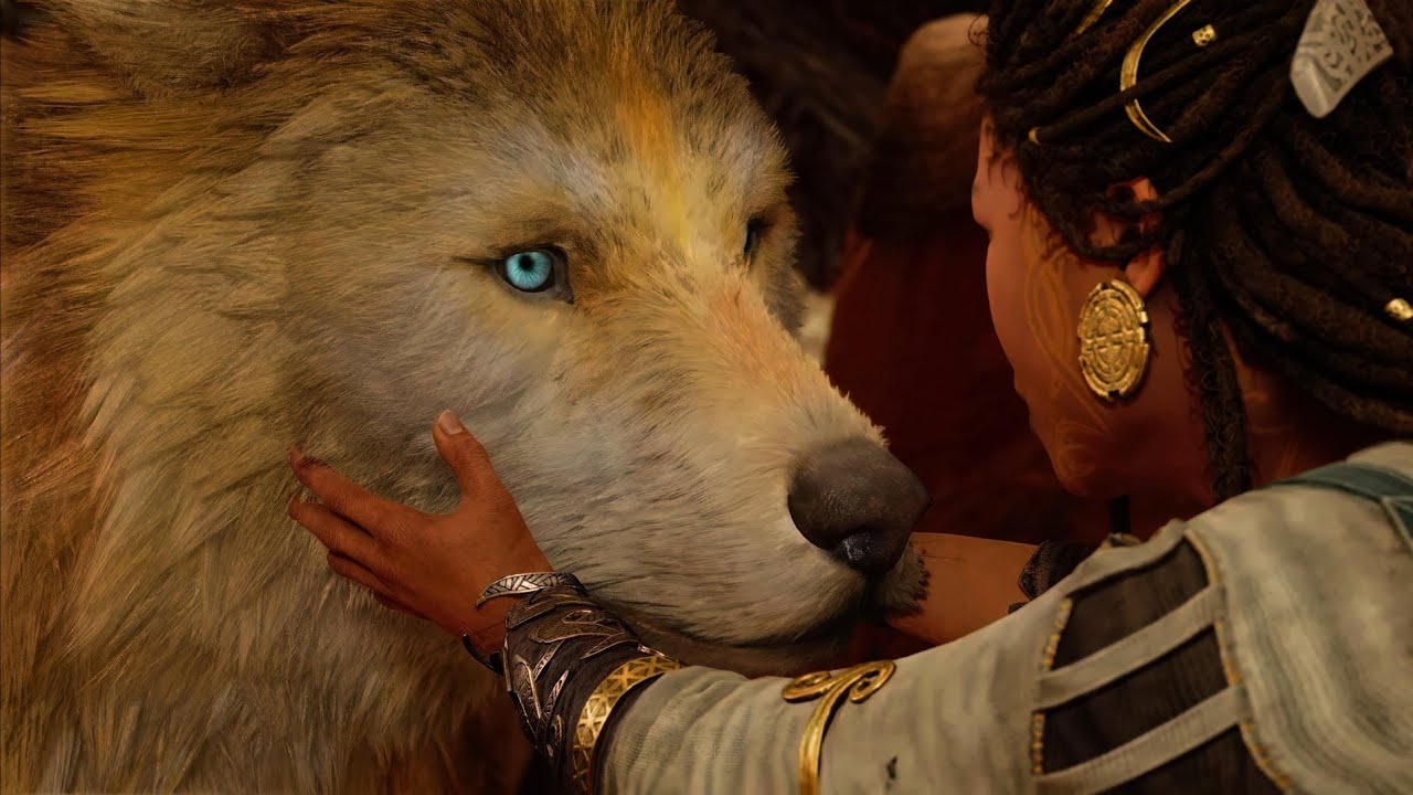 Loki sees his prophecy and turns into a Wolf - God of War Ragnarok ...