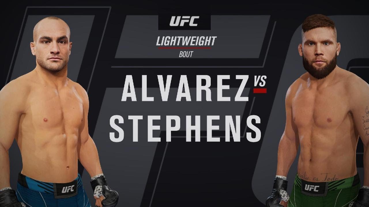 Alvarez vs Stephens 👀👊 | EA SPORTS UFC 4 - YouTube