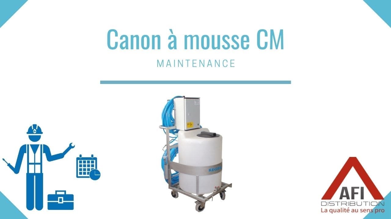 Maintenance du canon à mousse CM - AFI DISTRIBUTION - YouTube
