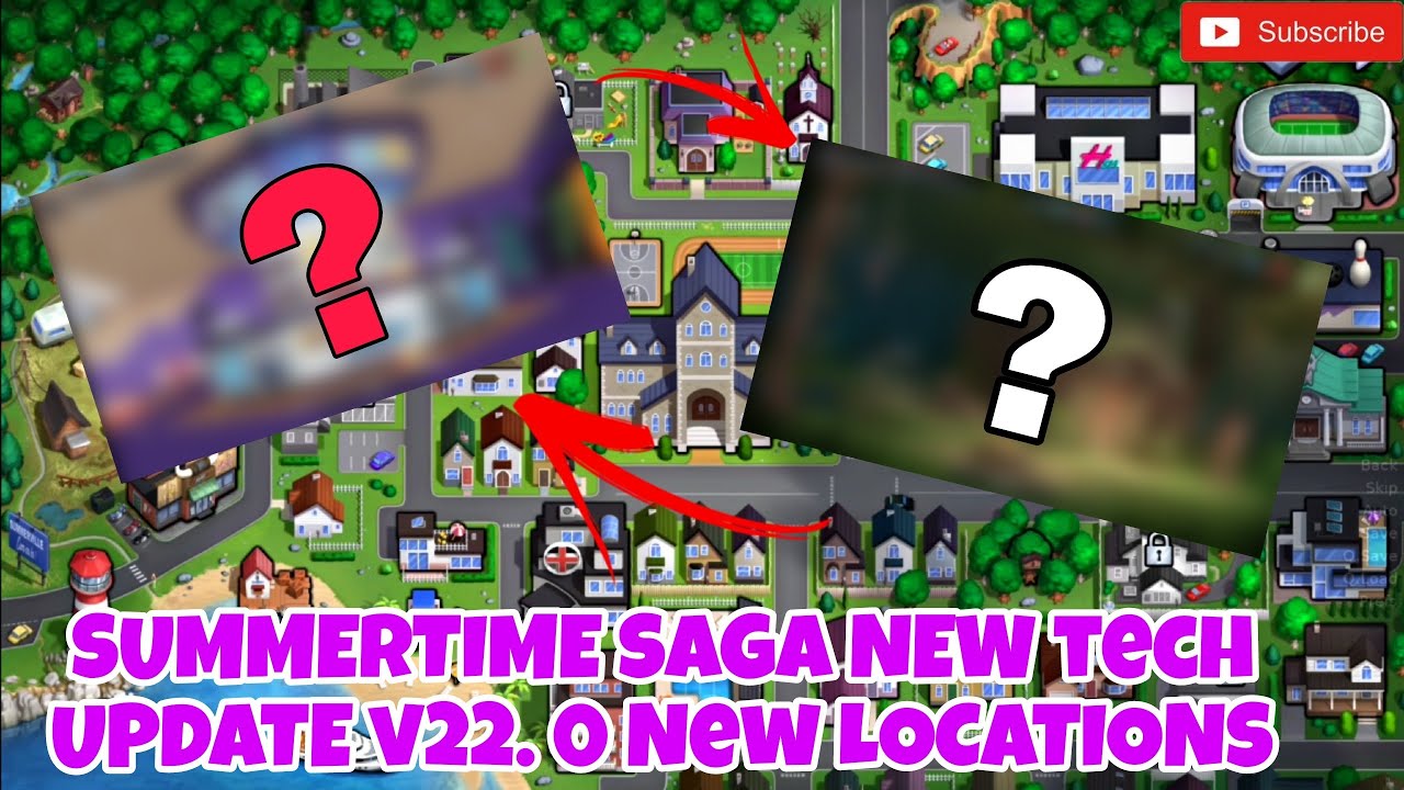 Summertime Saga New Tech Update v22.0 New Locations - YouTube