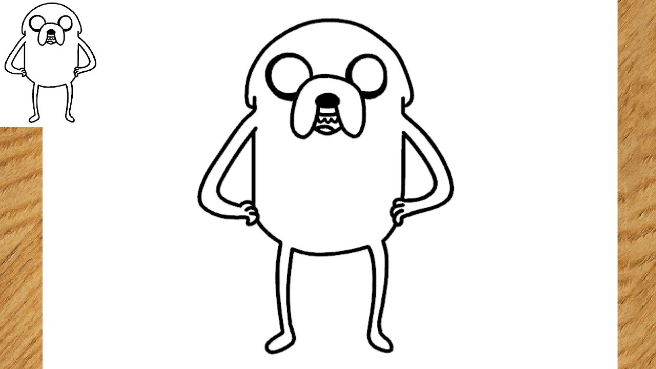 Dibujo Del Perro Jake