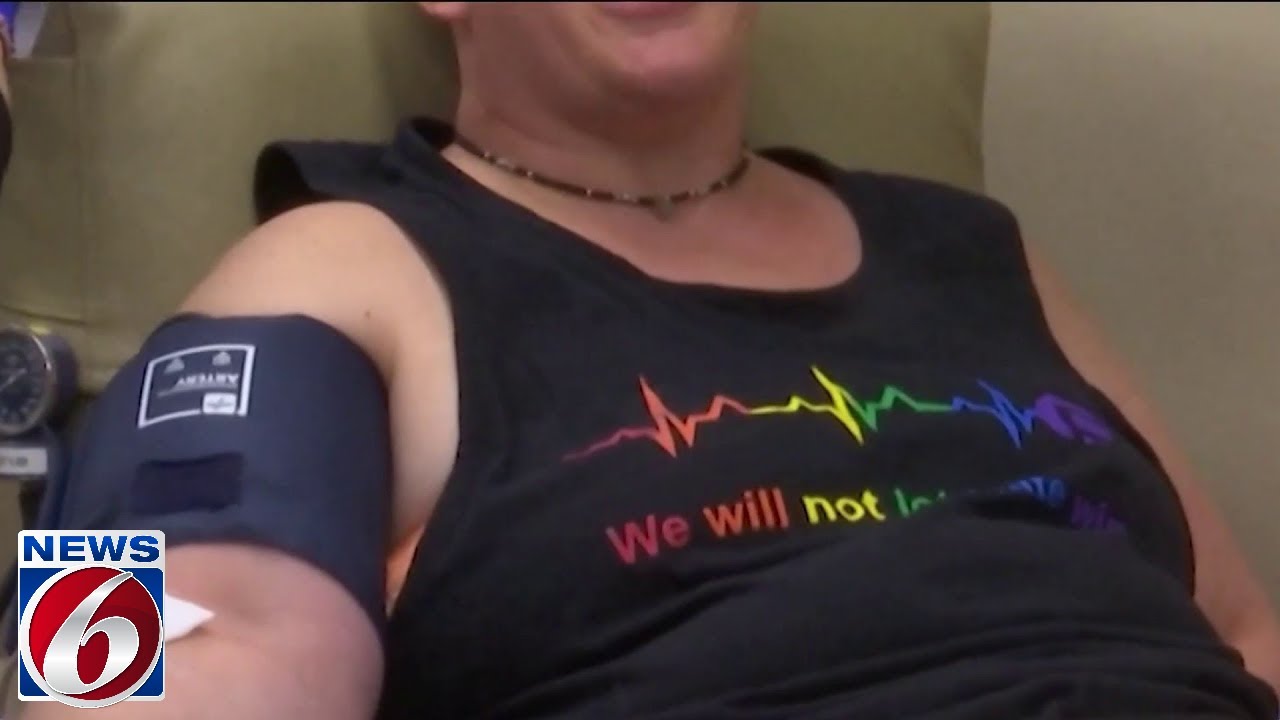 Annual blood drive in Orlando honors Pulse victims 8 years later - YouTube