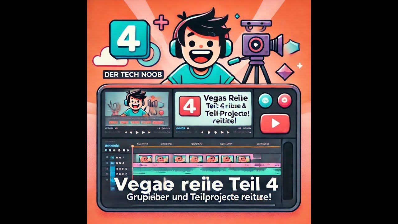 Vegas Pro Anfänger Guide #4: Gruppieren und Teilprojekte erstellen! | Tutorial I Der Tech Noob ...