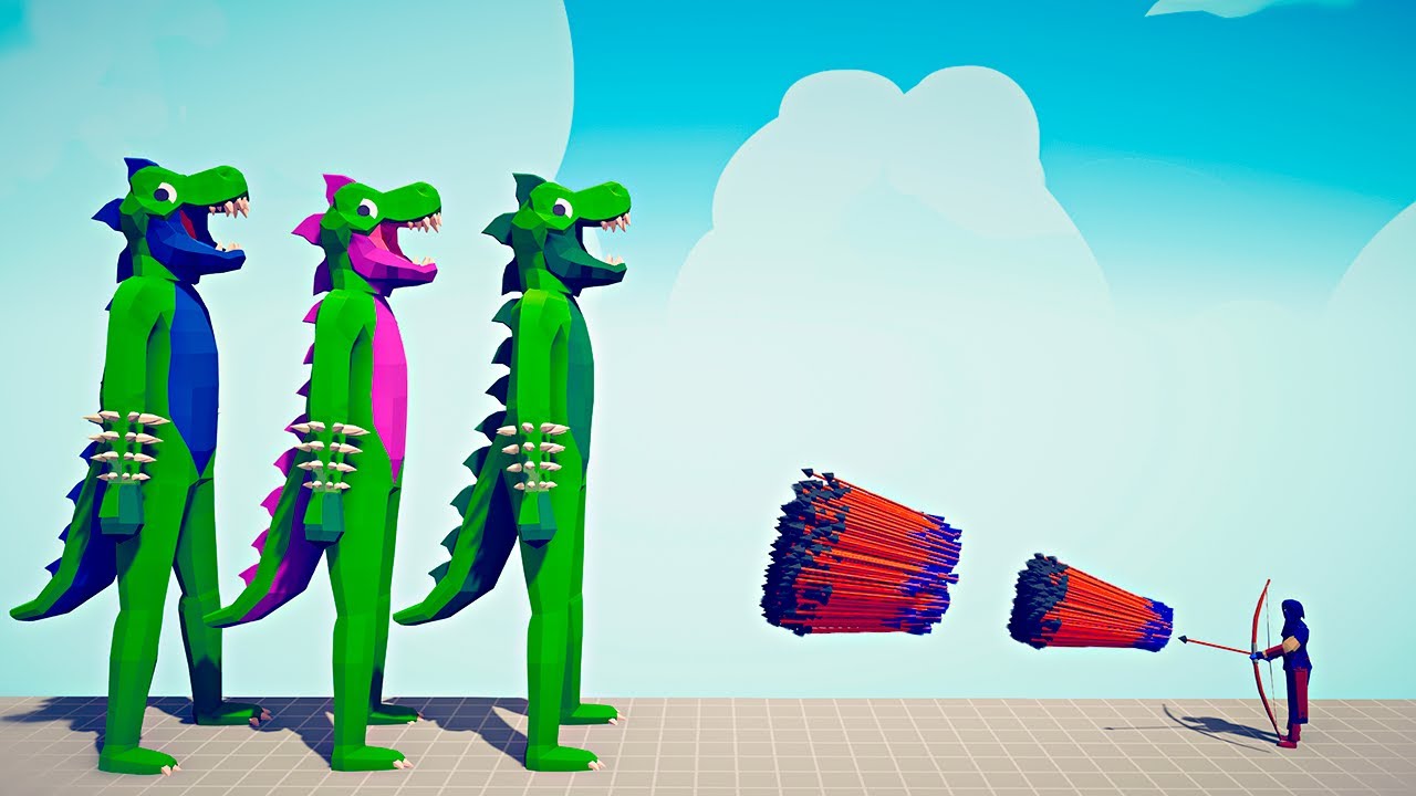 3x GIANT COLORED T-REX vs EVERY GOD - Totally Accurate Battle Simulator ...