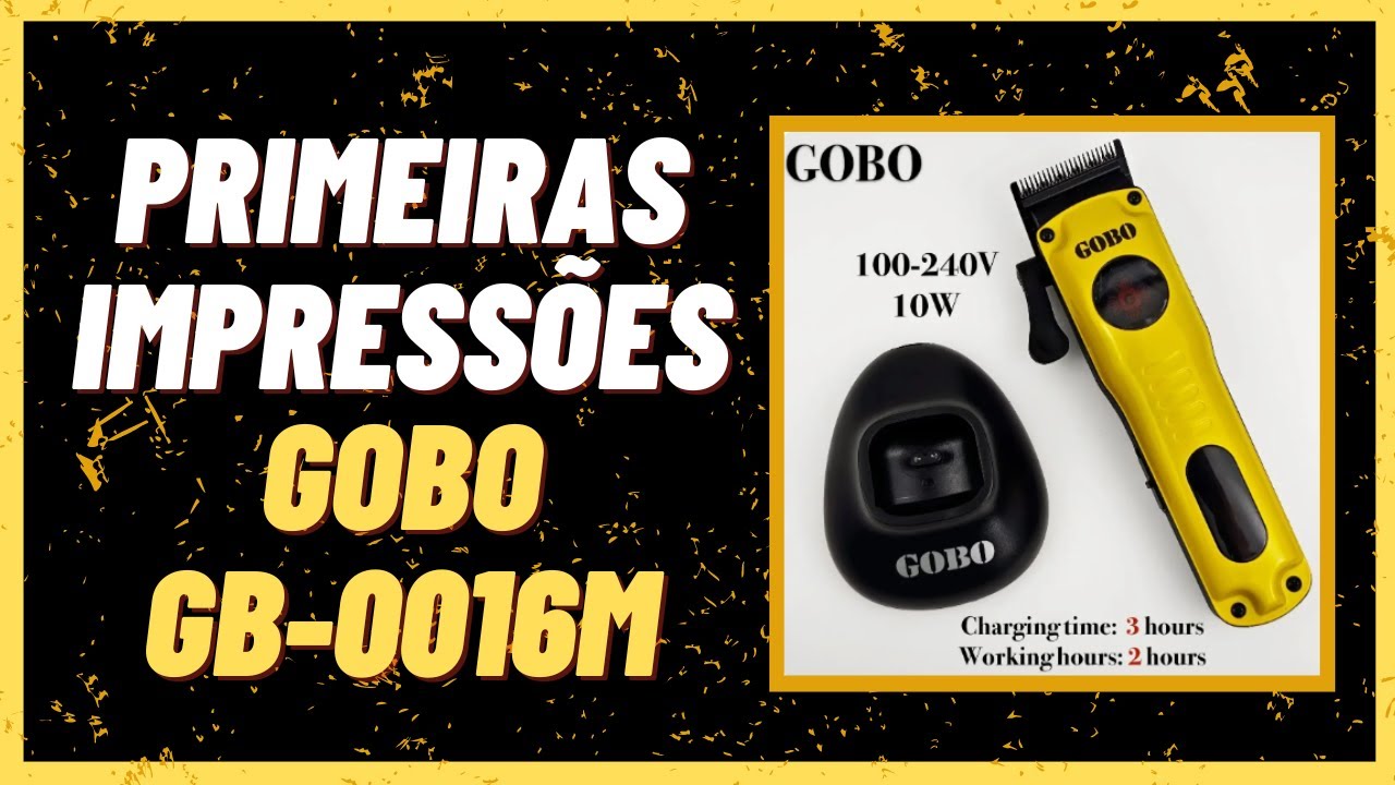 PRIMEIRAS IMPRESSÕES: GOBO GB-0016M - YouTube