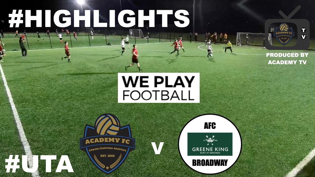 WE PLAY FOOTBALL Academy FC Dorset 6-1 AFC Broadway #6aside # ...