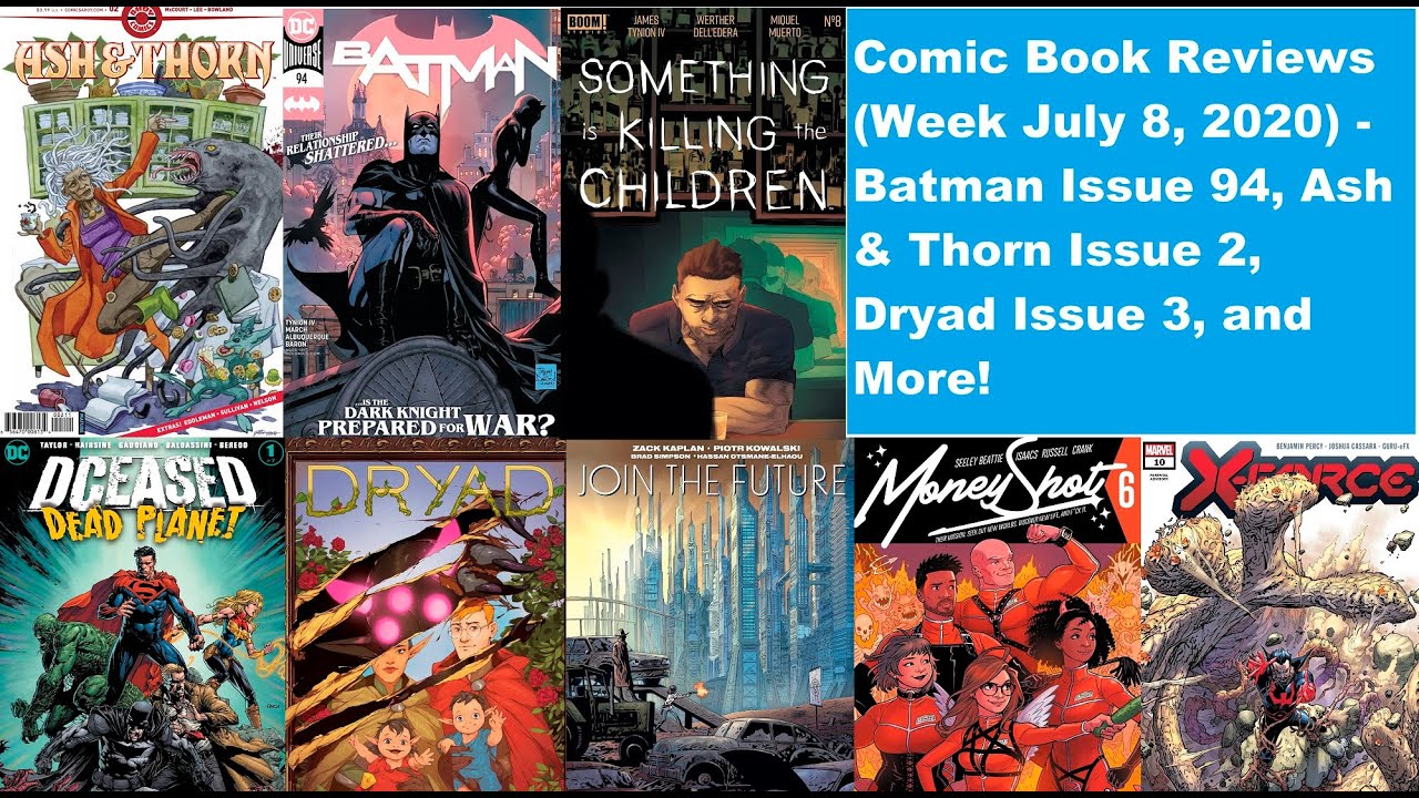 Comic Reviews Week July 8, 2020 - Batman Issue 94, Money Shot Issue 6 ...