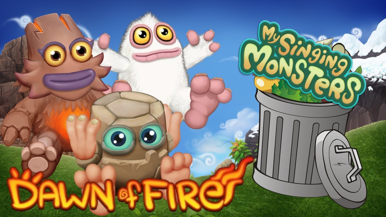 My Singing Monsters Dawn Of Fire Is SO FUN! - YouTube