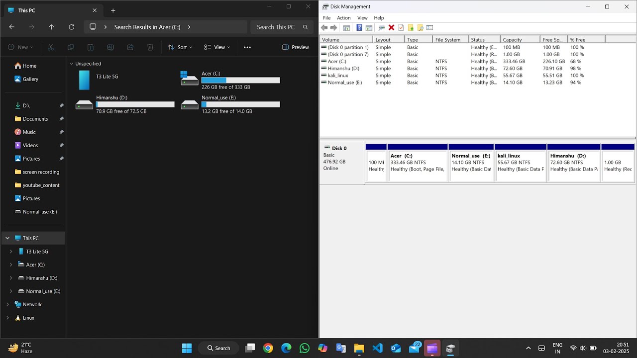 Fix Drive Not Showing in File Explorer but Visible in Disk Management ...