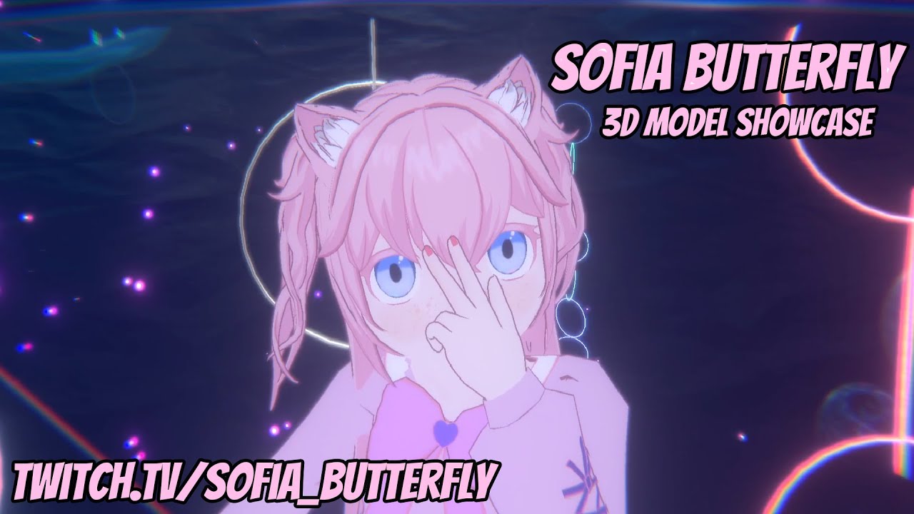 Sofia Butterfly - 3D Model Showcase - CH4NGE - YouTube