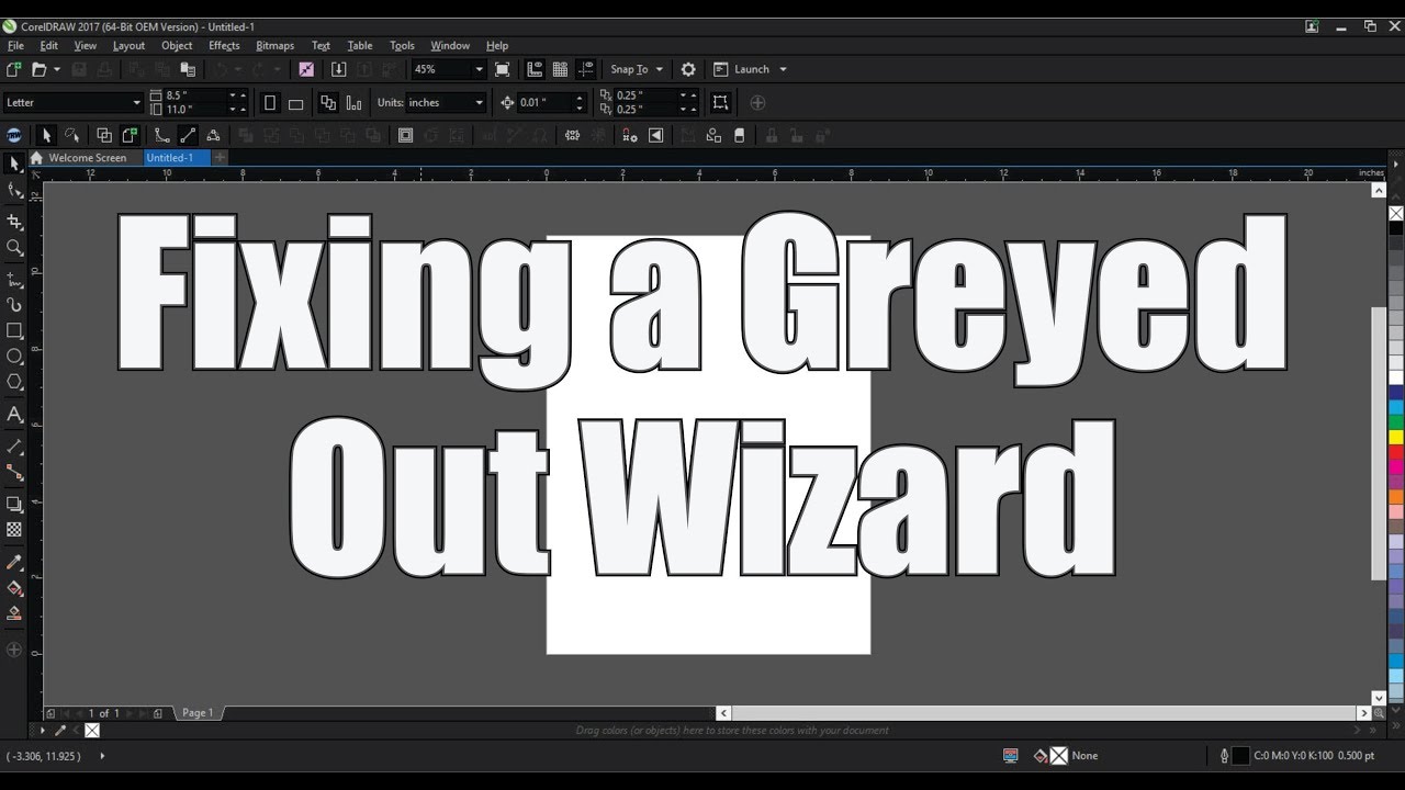 Fixing A Greyed Out TRW Design Wizard Button YouTube fixing-a-greyed-out-trw-design-wizard-button-youtube