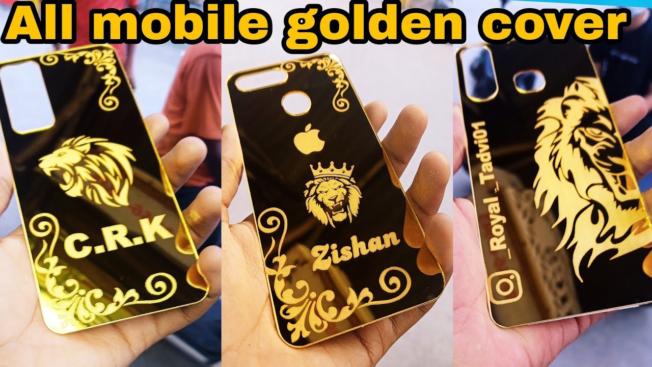 All Mobile Golden Cover|| Redmi,Vivo ,I Phone, Oppo, One plus, Poco ...